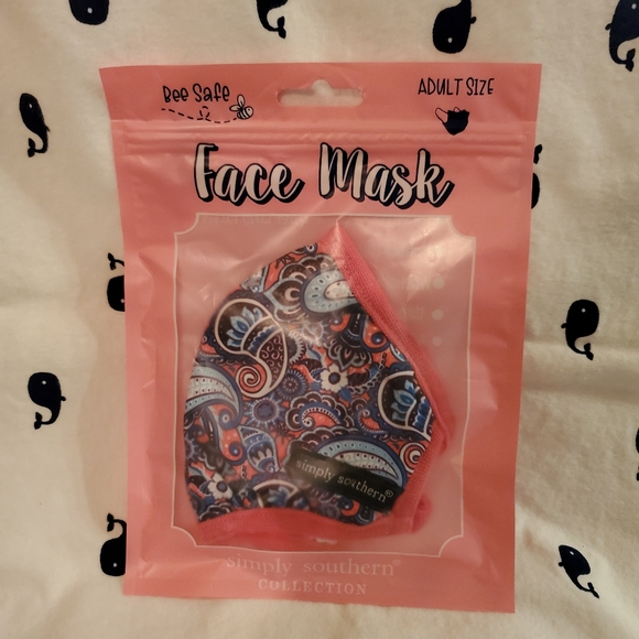 Simply Southern | Accessories | 32 Simply Southern Paisley Face Mask ...